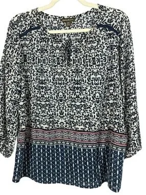 Tommy Bahama | Tops | Tommy Bahama Oversized Floral Damask Border Print ...